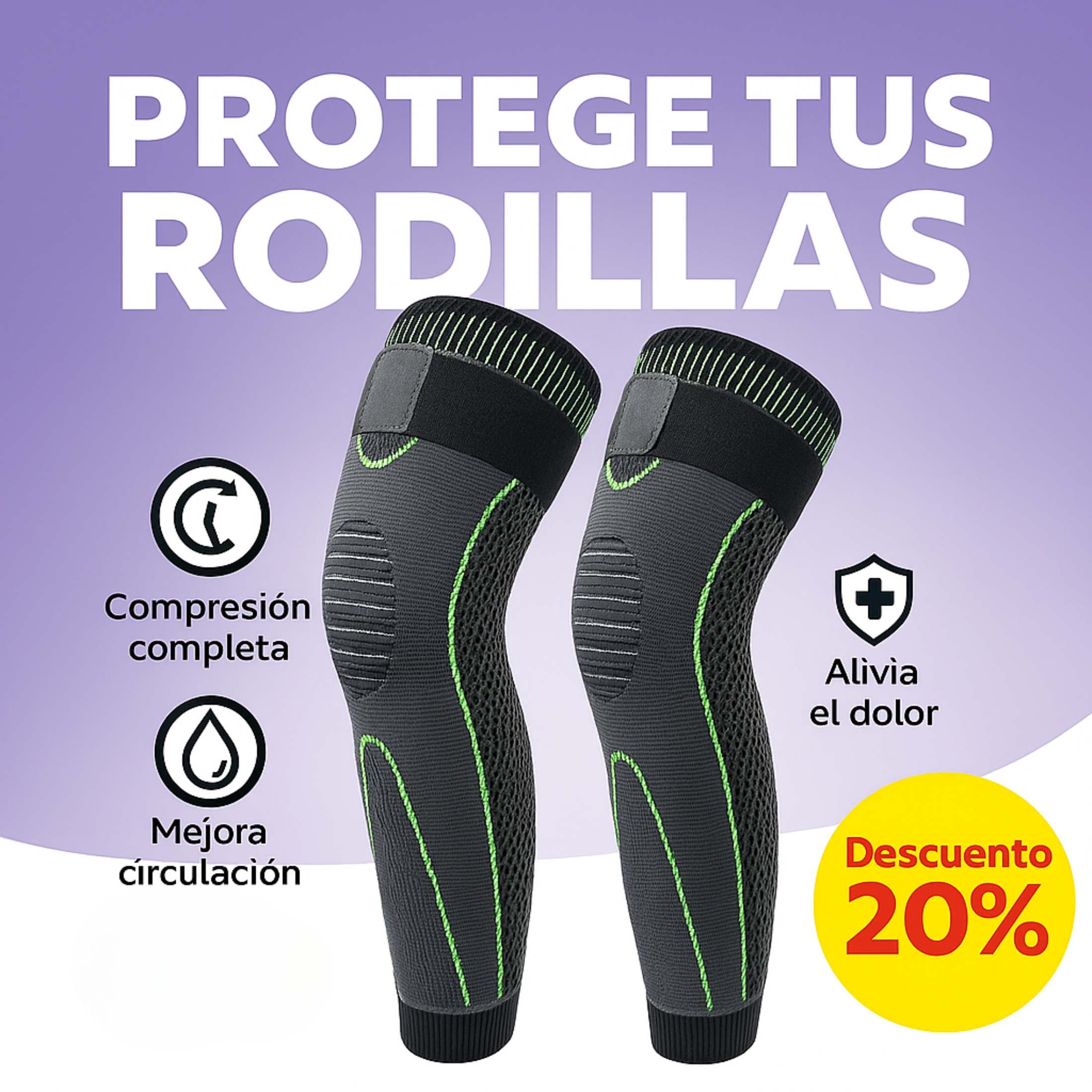 Rodillera Ortopédica de Recuperación y Soporte - Kneefull® - La origin ...